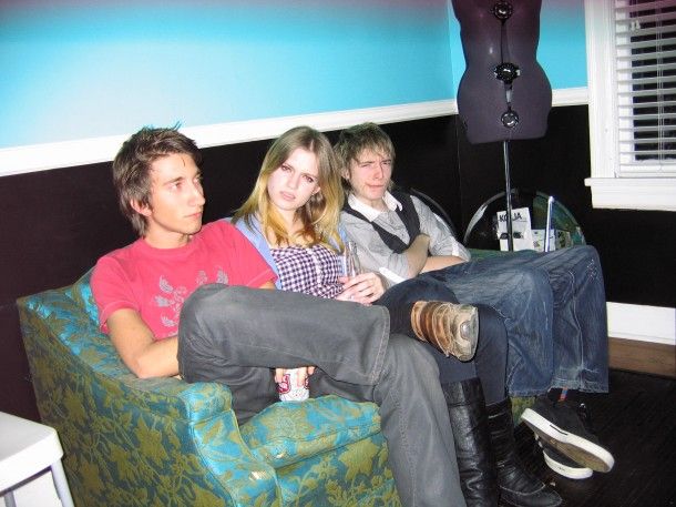 Old picture of Gavin, Barbara and Ben : r/roosterteeth